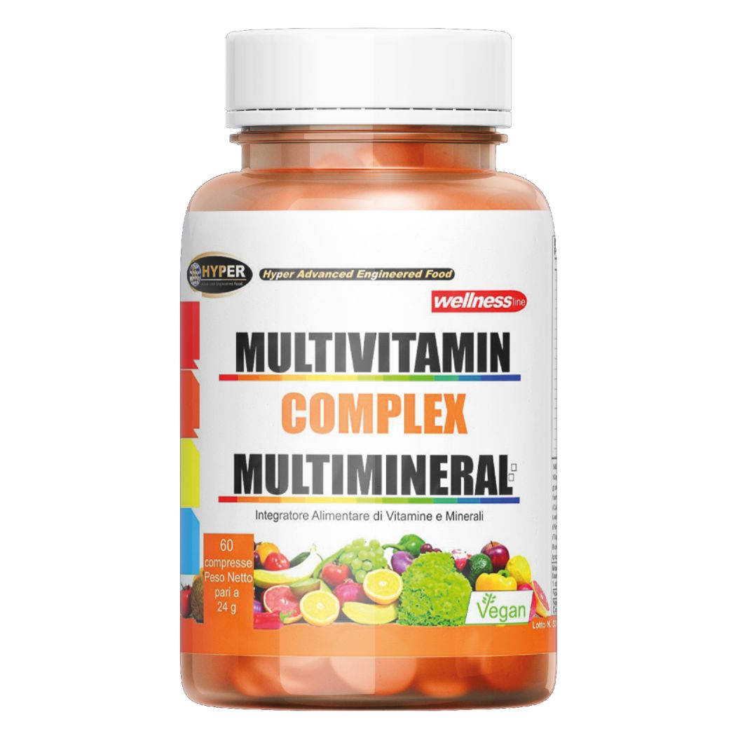 Multivitamin & Mineral Complex Supporto Completo Vitamine e Minerali ...